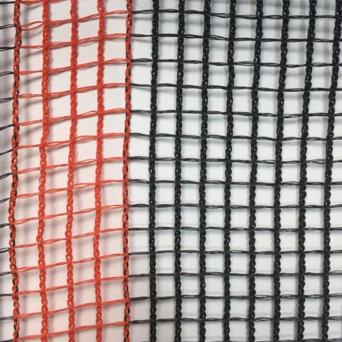 100gsm Orange Black Blue Scaffold Debris Netting 3m X 50m 2m X 50m 1m X 50m