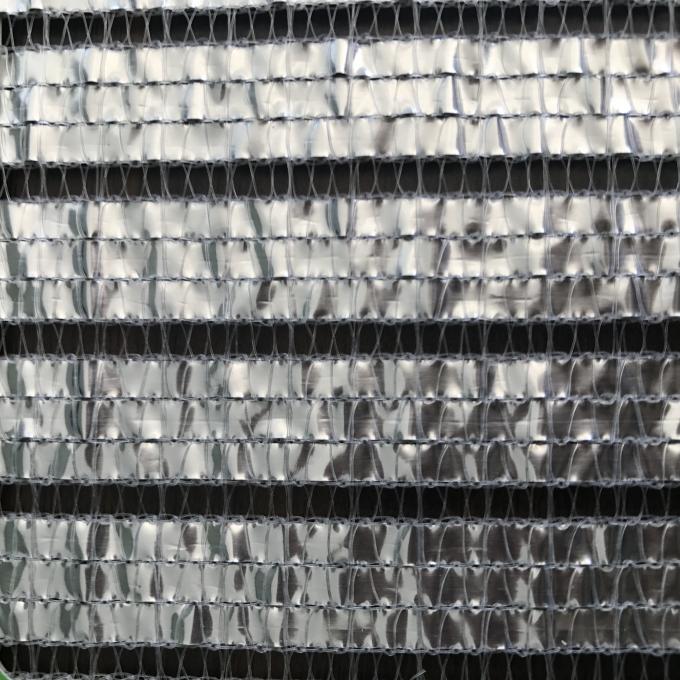 HDPE Aluminum Shade Cloth Anti UV With 20%~99% Shade Rate